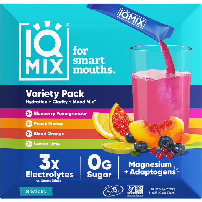 IQ MIX | 8 Stick Hydration Sampler Box – White Pine London